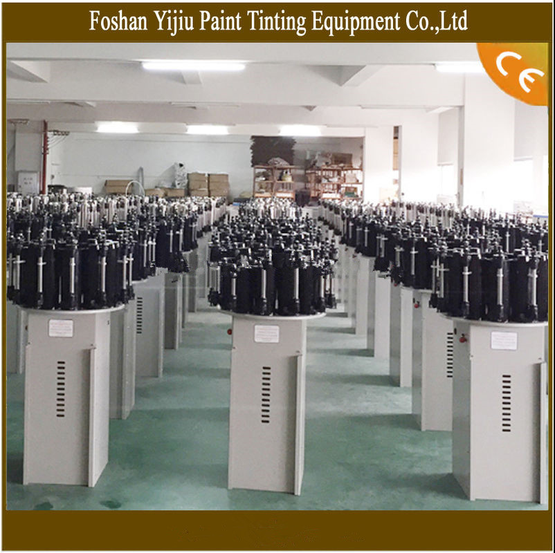 12 / 16 Canisters Manual Paint Tinting Machine 2.3L Max Loading Capacity