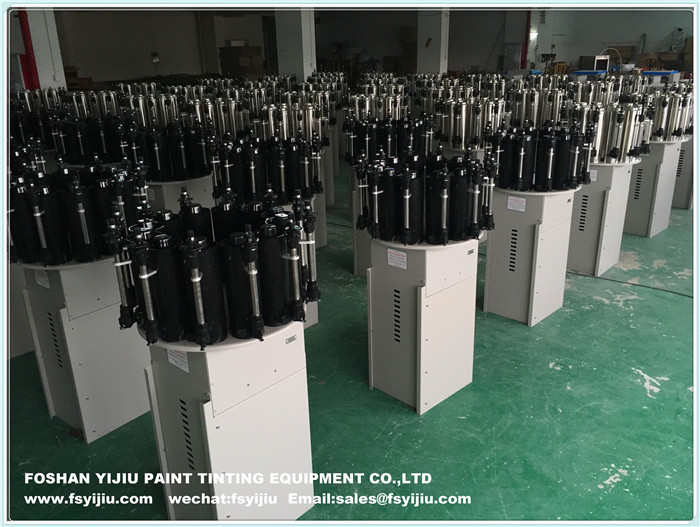 Semi Automatic Manual Paint Dispenser Color Tinting Machine 60W