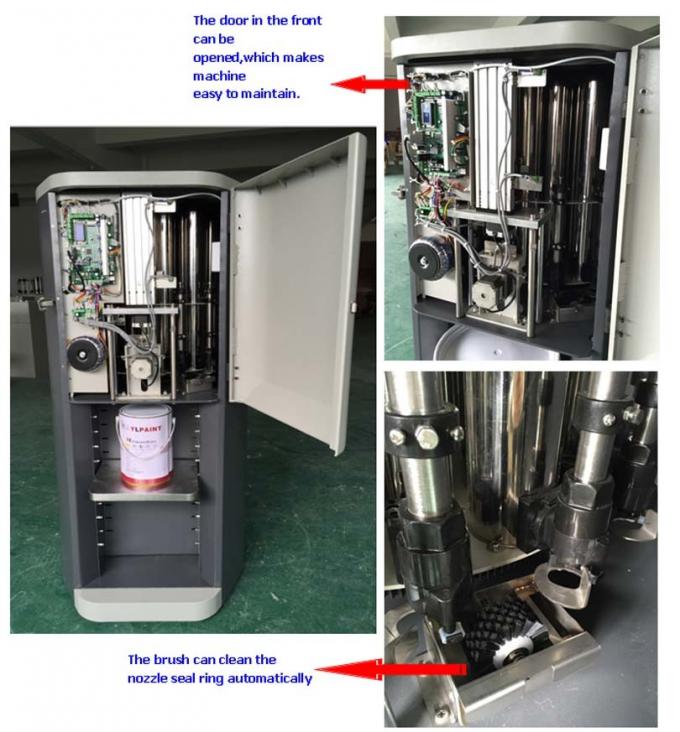 CE Automatic Colour Tinting Machine Paint Tint Dispenser With 12 SS ...