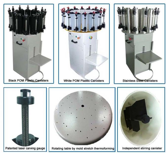 220V AC Manual Paint Colorant Dispenser machine with 16 Canisters
