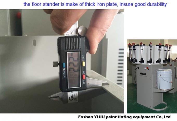 POM Plastic Canister Manual Paint Tinting Machine 60W Pigment Dispenser