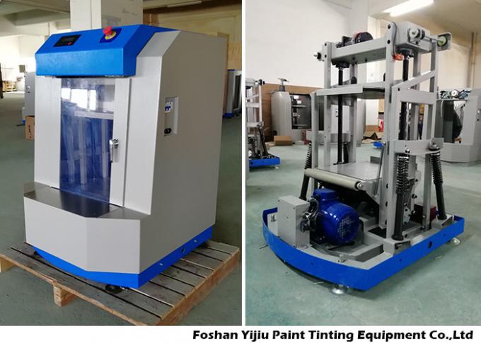 Max Load 30kg Automatic Clamping Paint Shaker Auto Paint Color Mixing ...